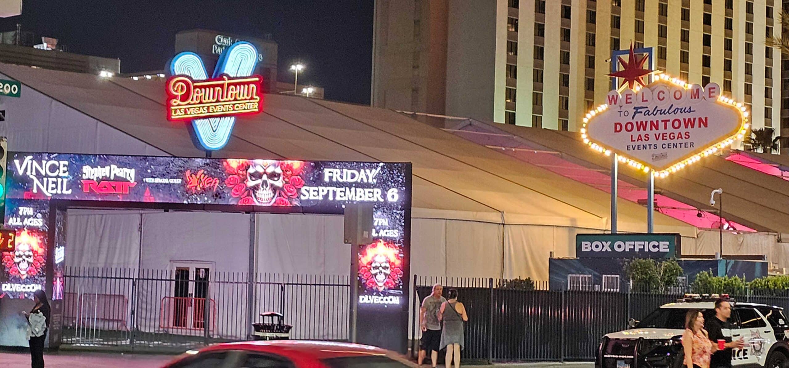 Downtown Las Vegas Events Center Astonishing Rave Way ...